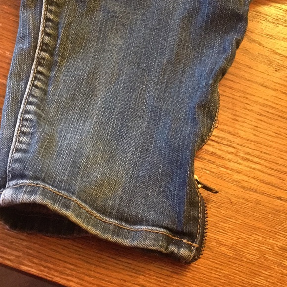 torrid | Jeans | Torrid Distressed Zipper Side Legs Denim | Poshmark